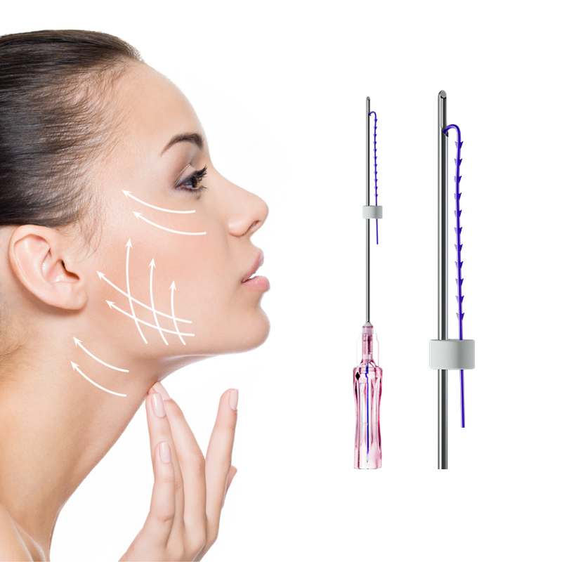 High Quality Cones Cog Thread PDO PCL PLLA For Face Lifting